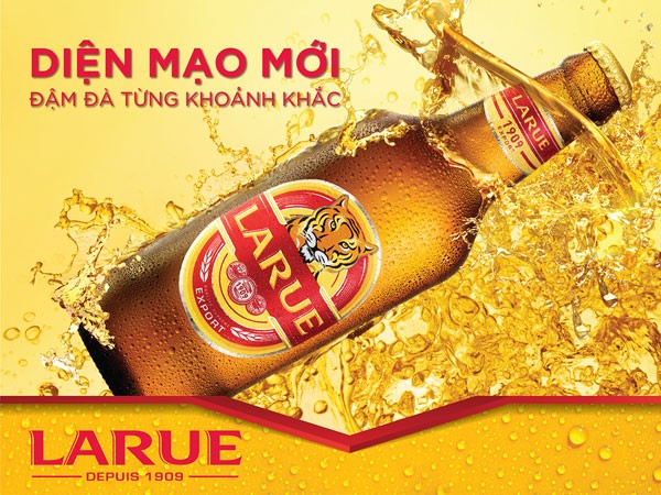 Bia Larue chính thức ra mắt diện mạo mới năm 2015 | Báo điện tử An ninh ...