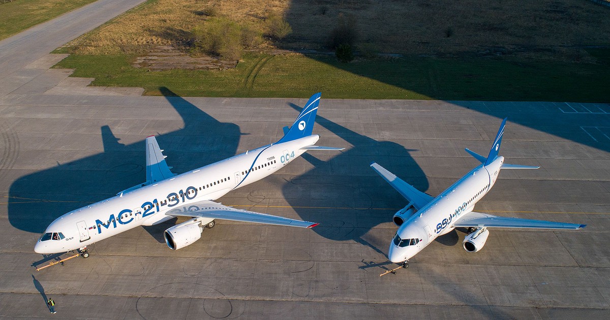 Hàng không Nga hồi sinh khi máy bay MS-21 và SJ-100 được sản xuất dưới ...