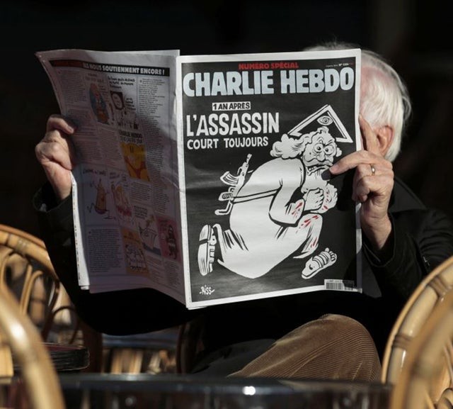 Charlie Hebdo tái xuất bản hình ảnh biếm họa nhà tiên tri Mohammed ...