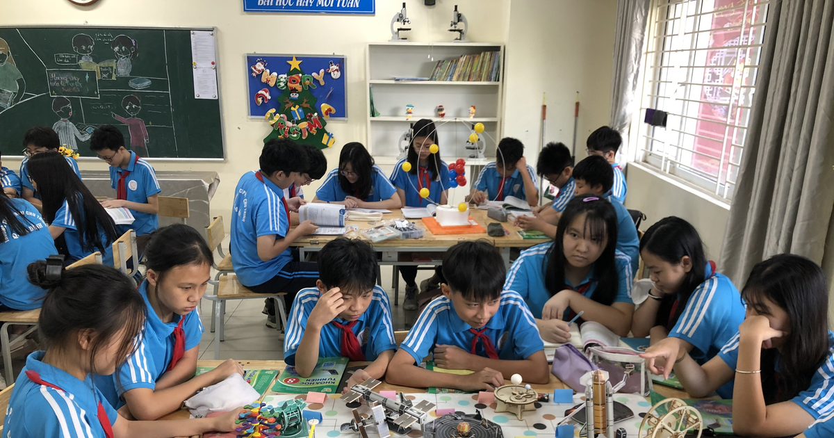 Lý do khiến giáo dục STEM lan tỏa mạnh trong các trường học | Báo điện tử An ninh Thủ đô