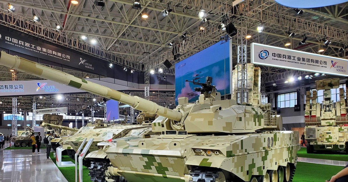 Trung Quốc ra mắt xe tăng không người lái VT-5U 'độc nhất vô nhị' | Báo điện tử An ninh Thủ đô