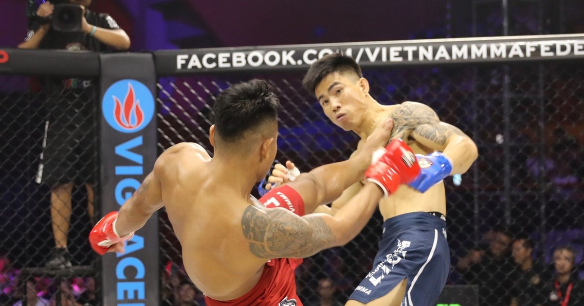 Quán quân tán thủ châu Á bị đánh gục ở giải MMA Việt Nam | Báo điện tử ...