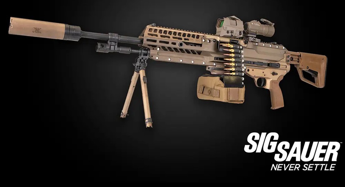 Súng máy hạng nhẹ XM250 Mỹ chọn cỡ đạn 6,8mm để tăng thêm uy lực | Báo ...