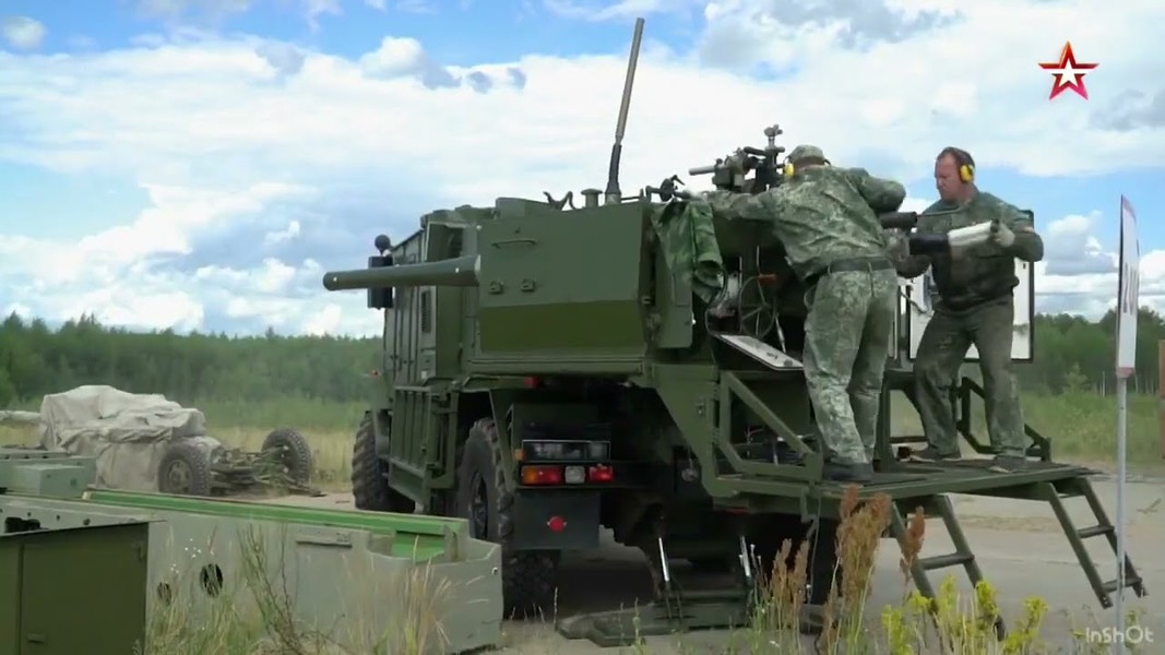 Cối tự hành 2S40 Phlox 'độc nhất vô nhị' bị phá hủy sau cú đánh của FPV ...