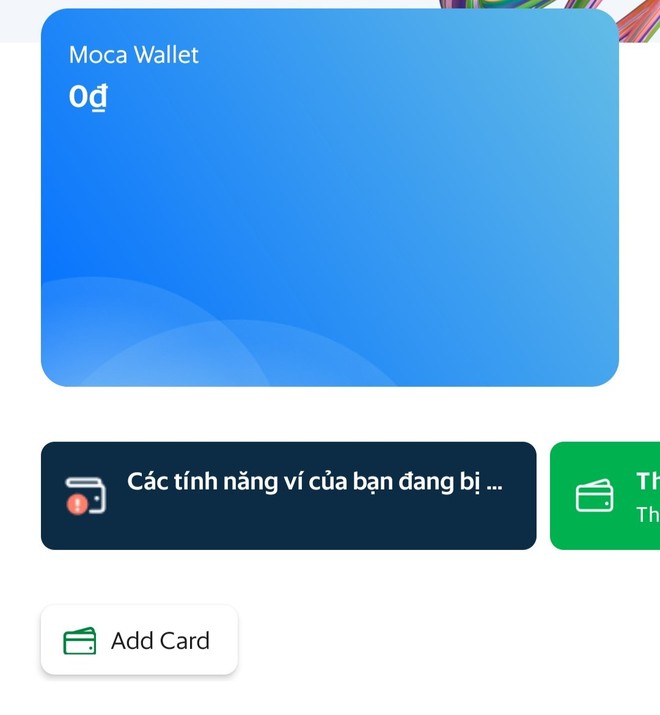 Dừng thanh toán qua ví điện tử Moca trên ứng dụng Grab từ ngày 1-7 ...